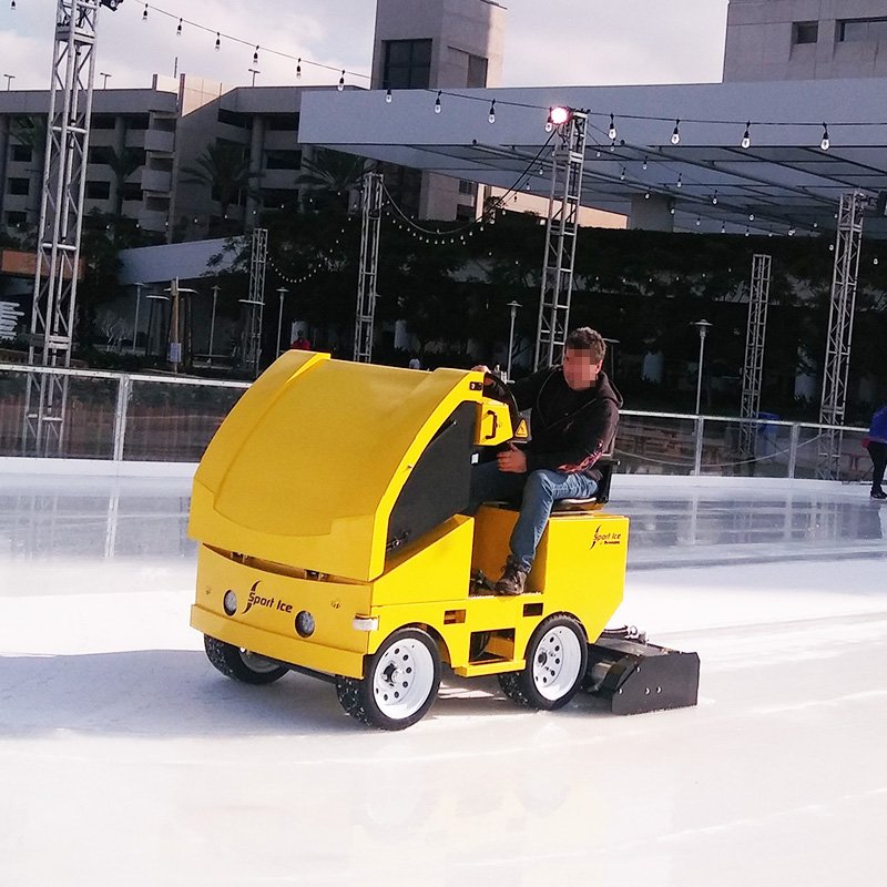 Ice Smoothing Machine | Hockey Rink Maintenance